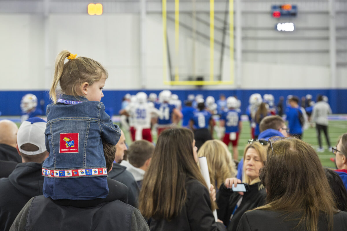 Photo Gallery: KU football hosts Fan Appreciation Day - KU Sports